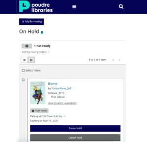 New Library Catalog - Poudre Libraries